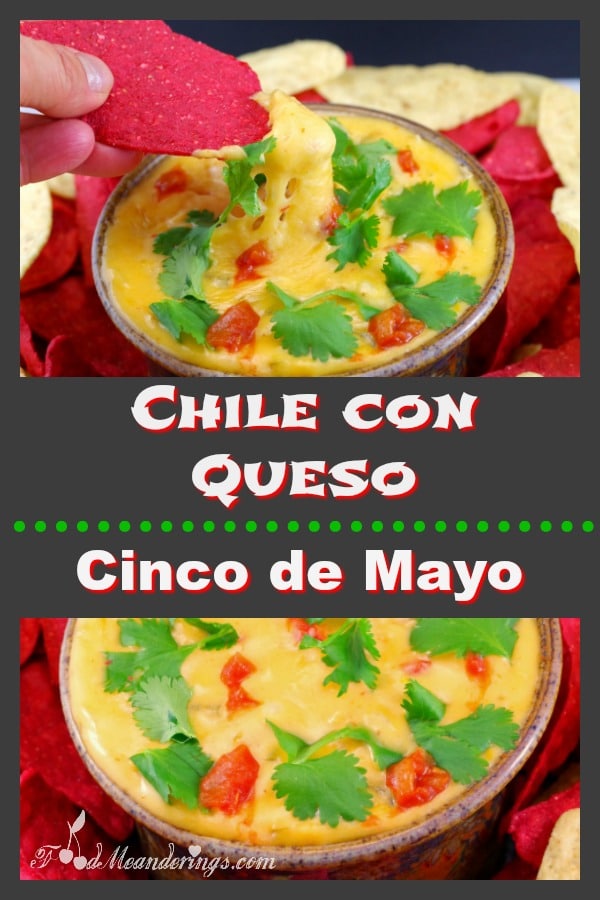 Chile Con Queso Recipe (New Mexican)- Food Meanderings
