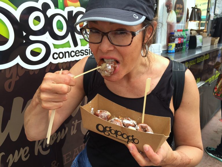 Deep-fried coffee review | Calgary Stampede -Food Meanderings