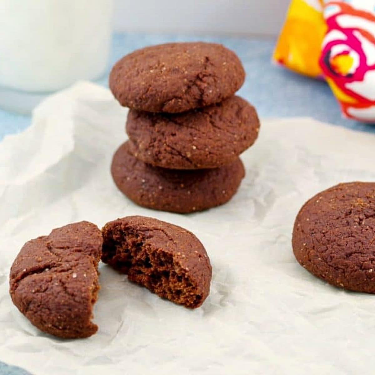 Healthy Red Velvet Cookie | no dye - Foodmeanderings.com