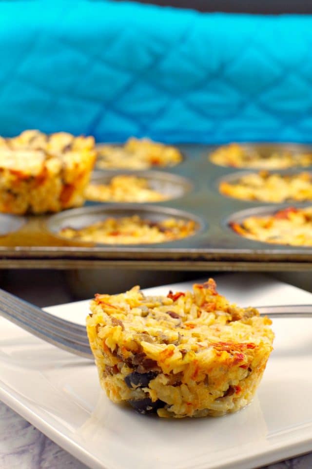 Mediterranean Chicken Rice Cups -Food Meanderings