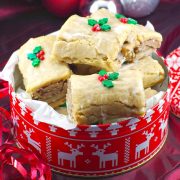 Gingerbread Yule log cookies| Nutella stuffed cookies-Food Meanderings