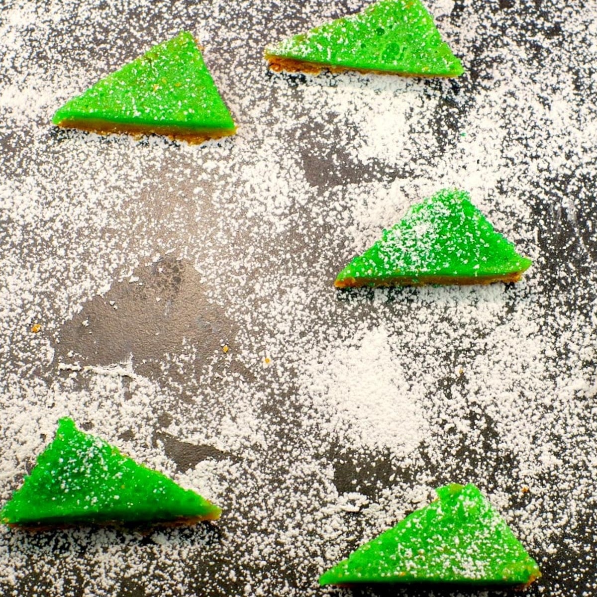 Gingerbread Lime Squares - Foodmeanderings