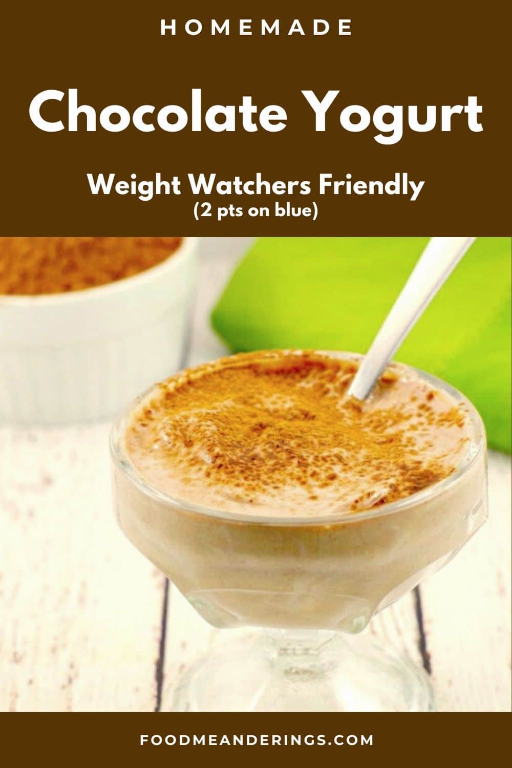 Chocolate Greek Yogurt - Food Meanderings