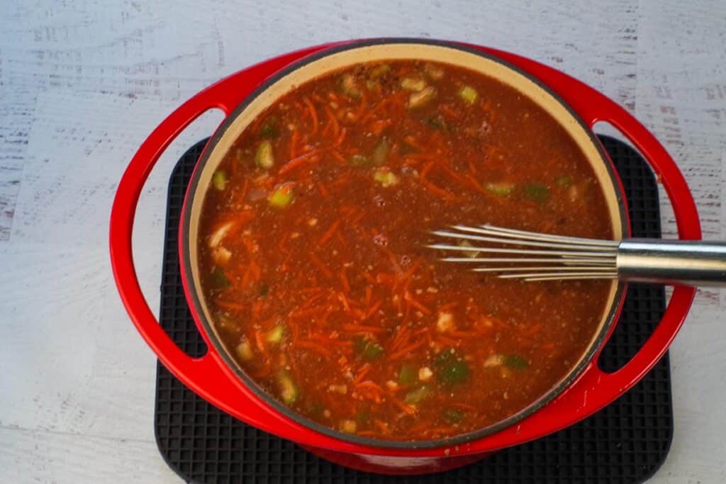 Shredded Carrot Chowder (Award-winning) - Food Meanderings