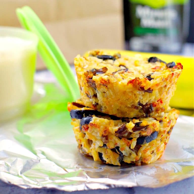 Mediterranean Chicken Rice Cups -Food Meanderings