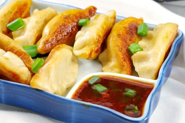 Wortip (Pork and Vegetable Chinese Dumplings) - Food Meanderings