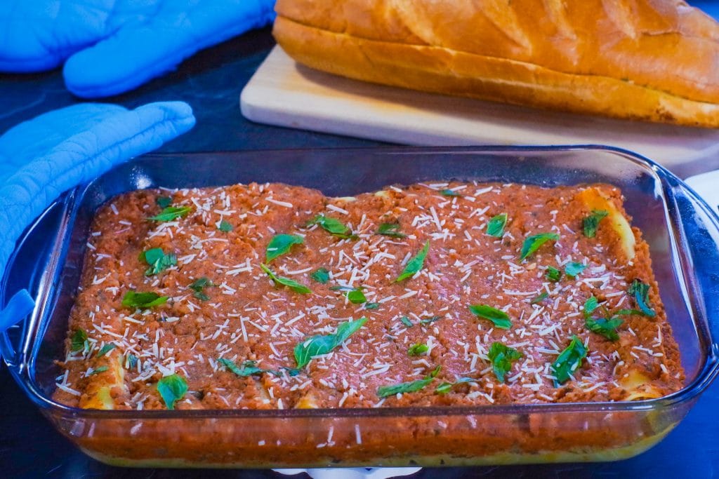 Baked Beef Cannelloni Recipe - Food Meanderings