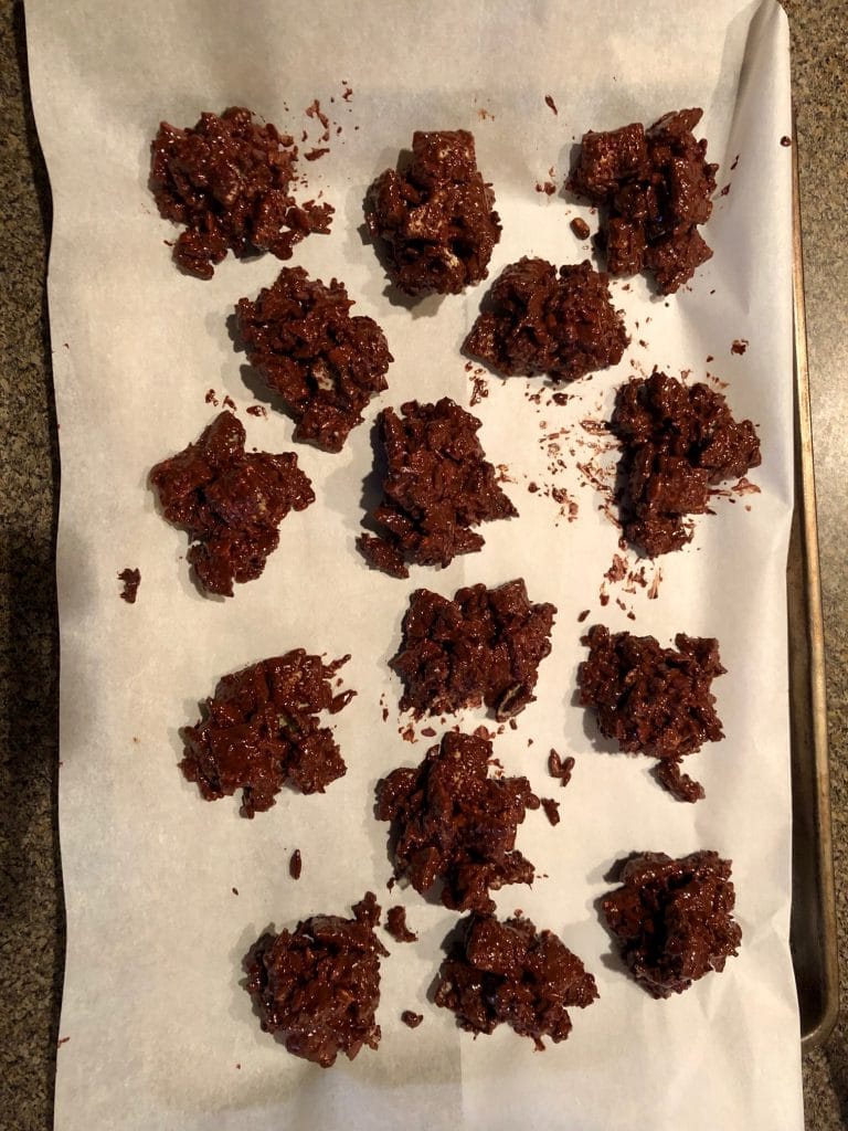 Chocolate Cereal Clusters - Food Meanderings