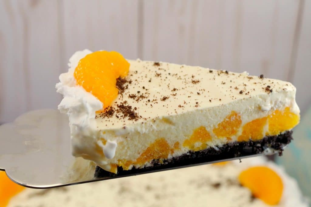 Orange Creamsicle Pie | dairy-free | Food Meanderings