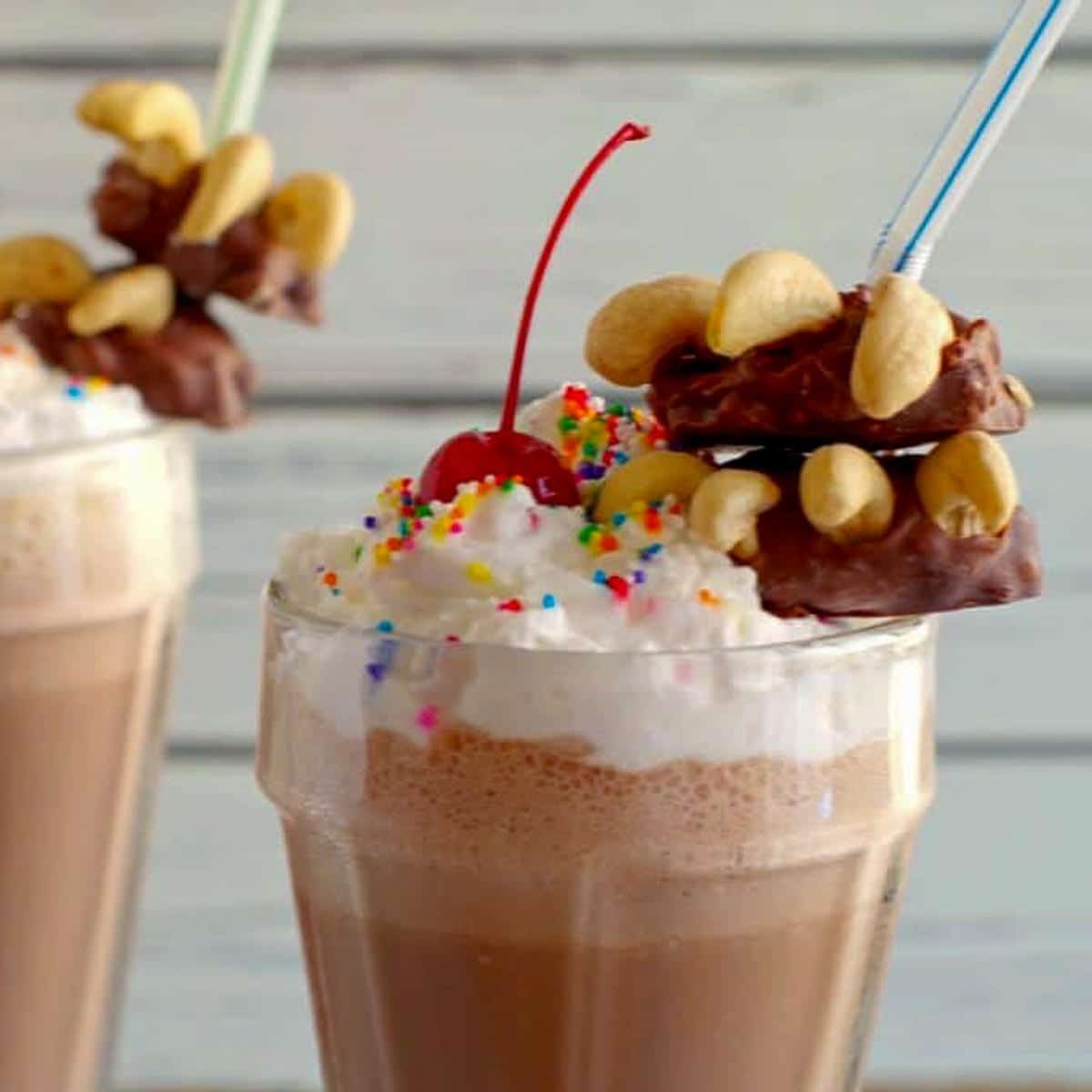 Bear Claw Milkshake | fancy milkshake- Food Meanderings