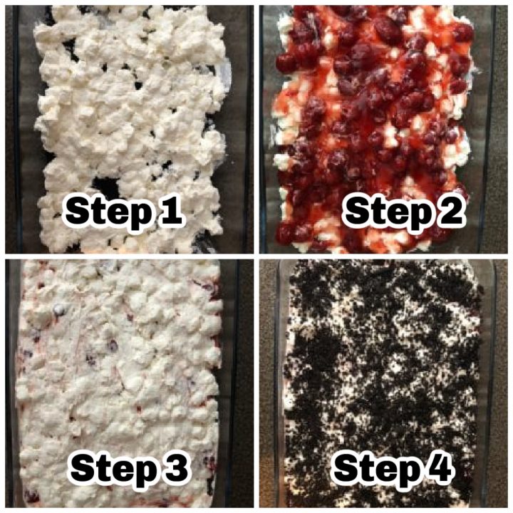 Cherry Cha Cha | easy no bake dessert - Food Meanderings