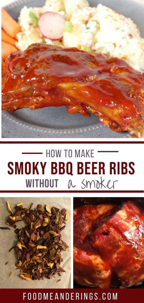 Slow Cooker Beer Ribs (Smoky Mesquite BBQ) - Food Meanderings