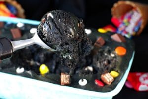 Boo Batter Ice Cream (no churn) - Food Meanderings