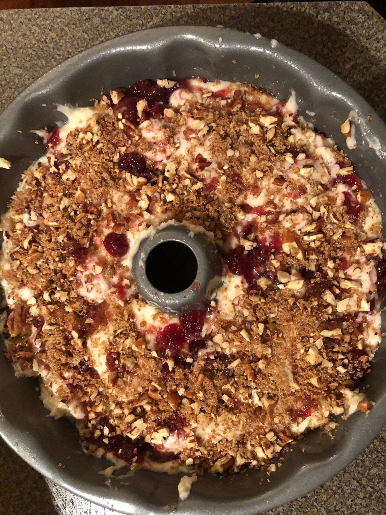 Cranberry Coffee Cake | leftover cranberry sauce - Food Meanderings