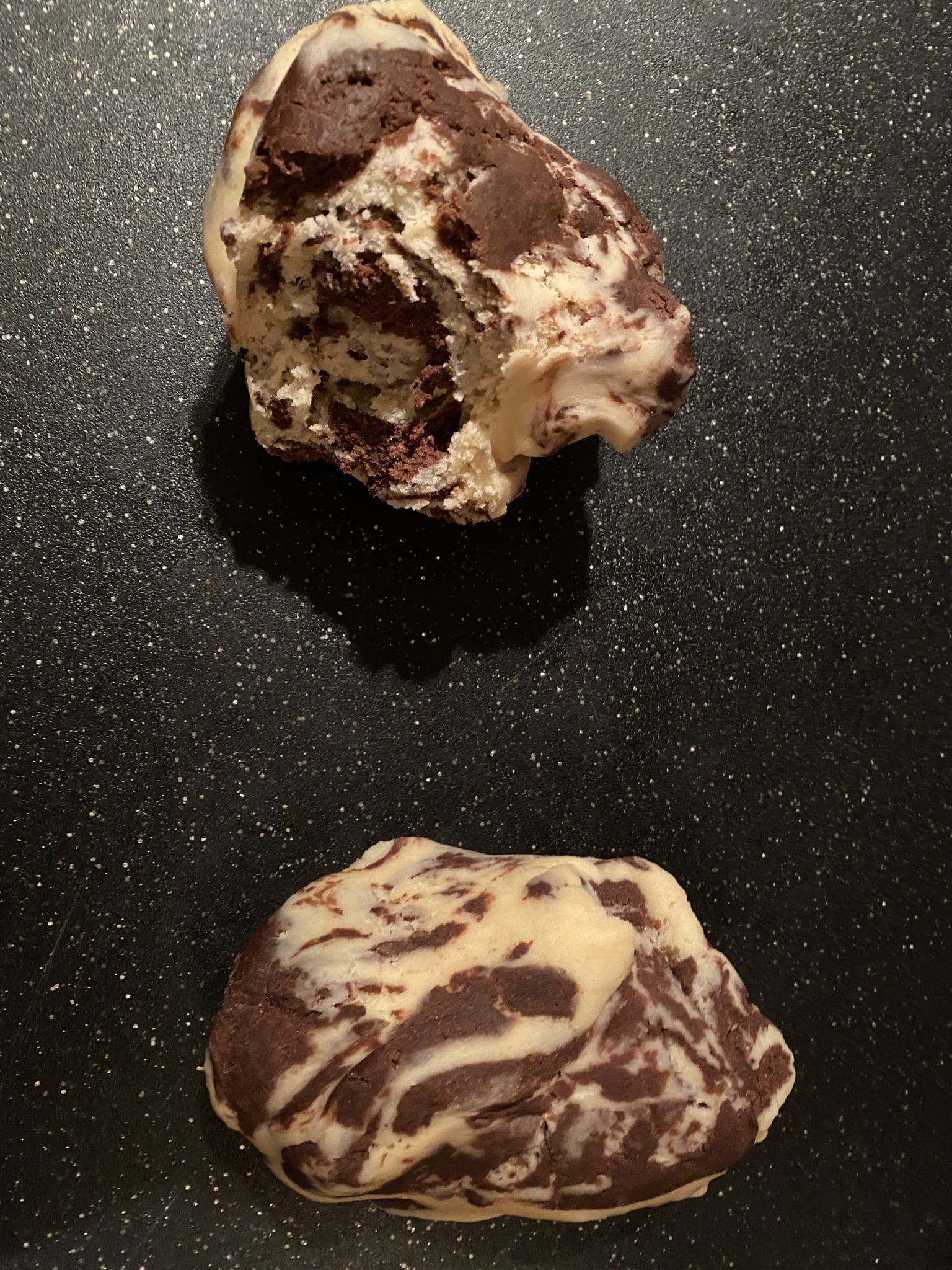 Chocolate Marble Biscotti - Food Meanderings