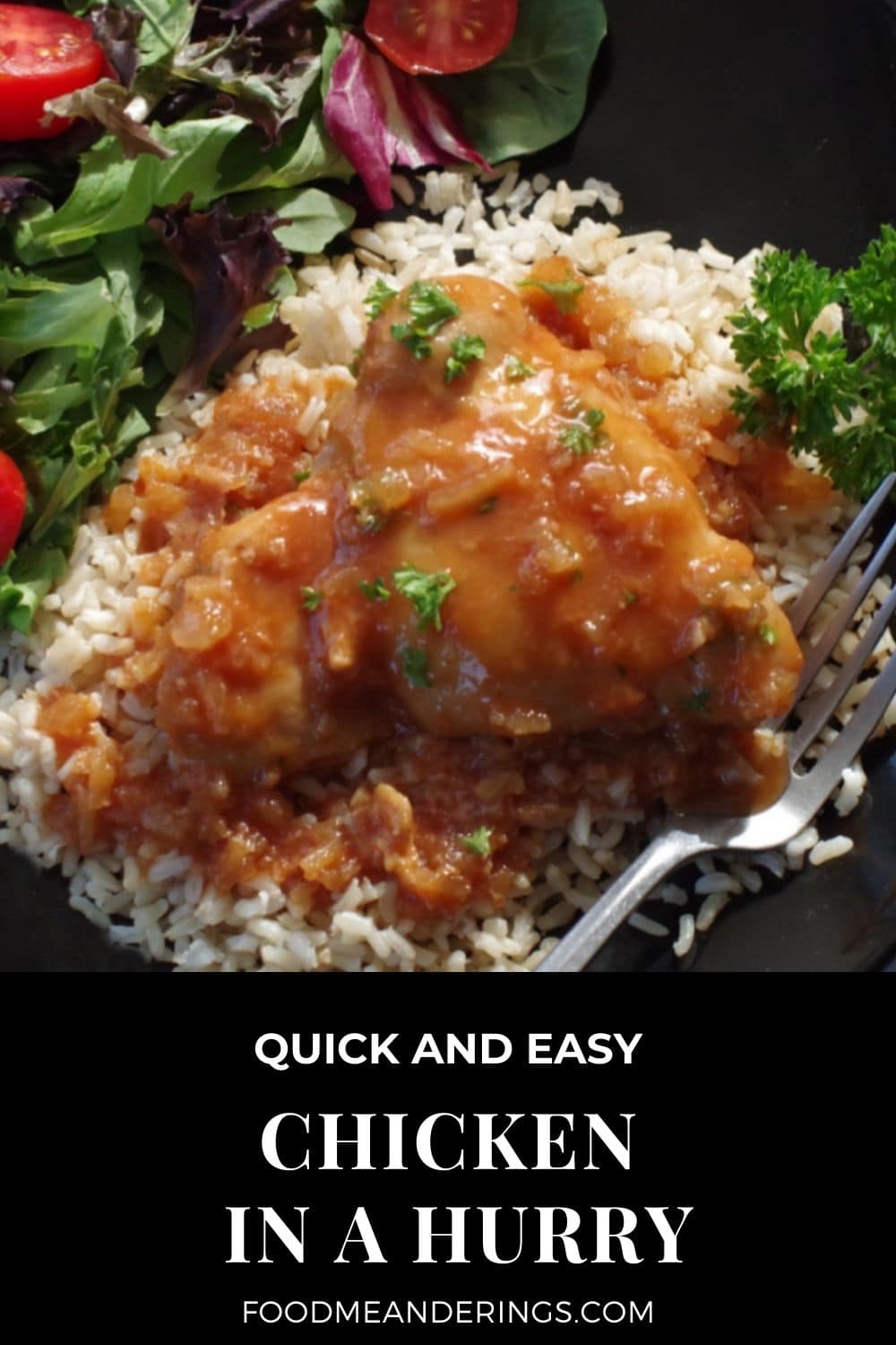 Chicken in a Hurry (baked chicken thighs) - Food Meanderings