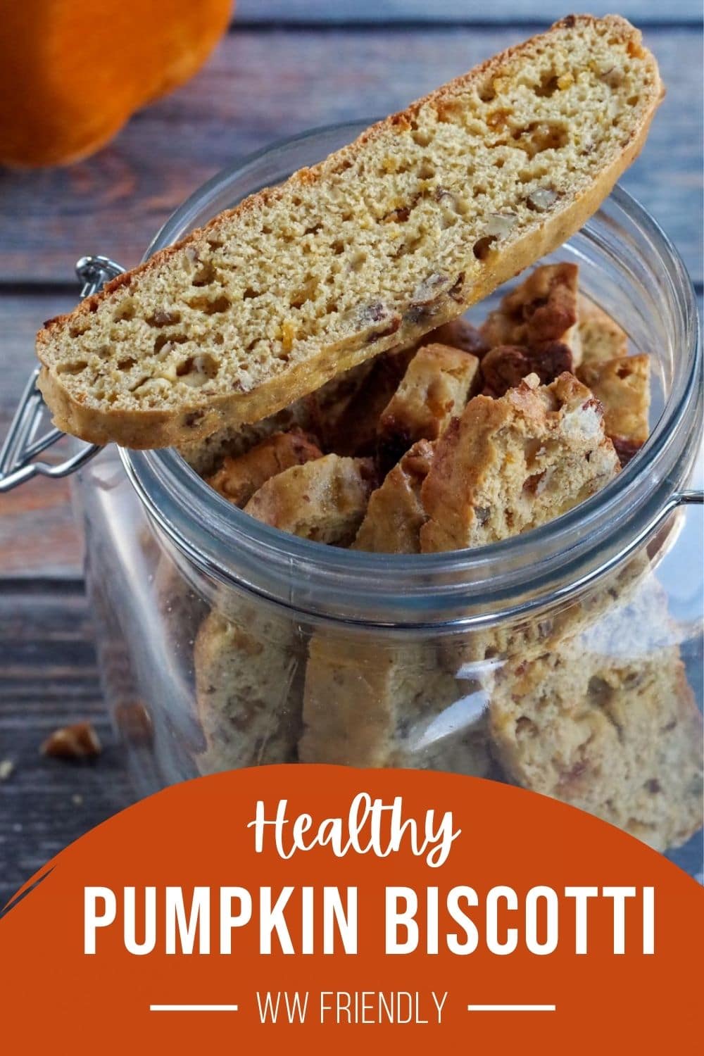 Healthy Pumpkin Biscotti Recipe- Food Meanderings