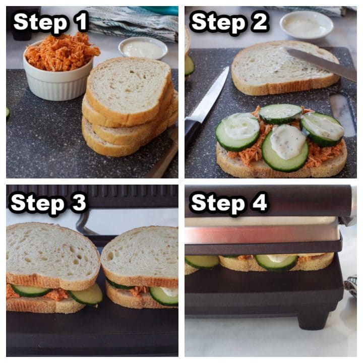 Buffalo Chicken Panini - Food Meanderings