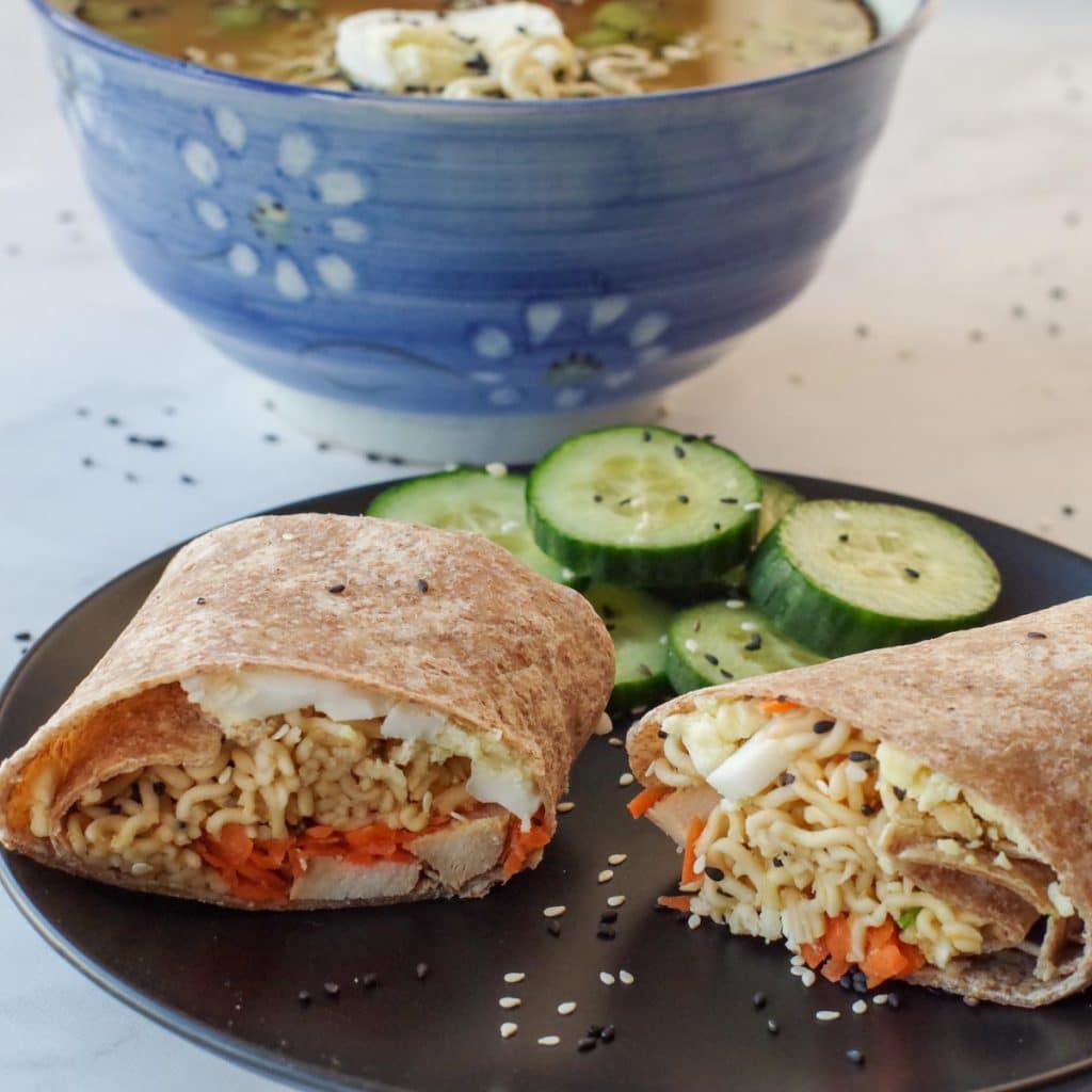 Ramen Wrap | instant ramen noodles - Food Meanderings