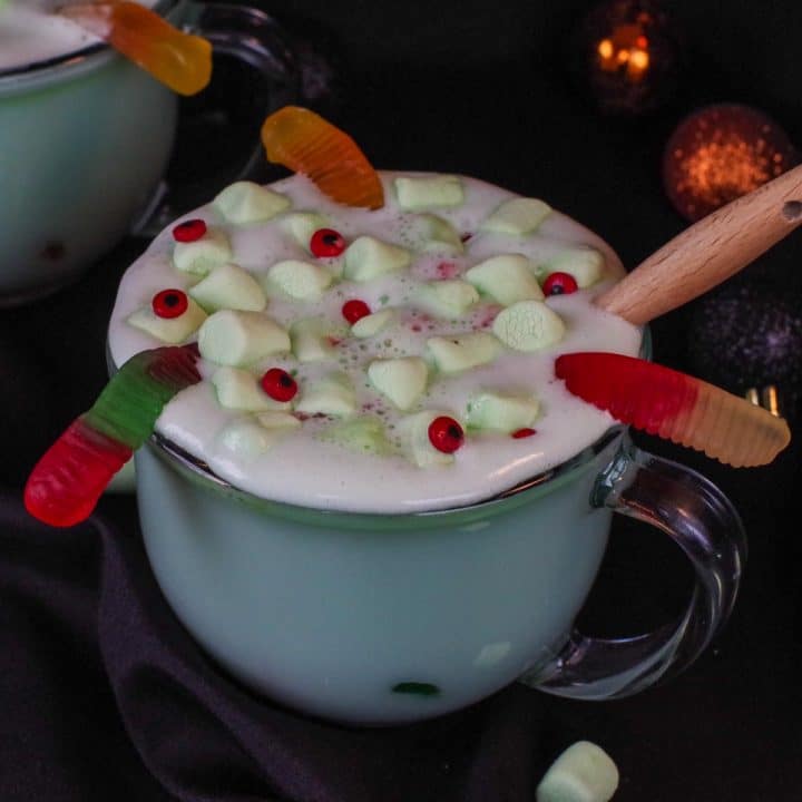 Witches Brew Halloween Hot Chocolate - Food Meanderings