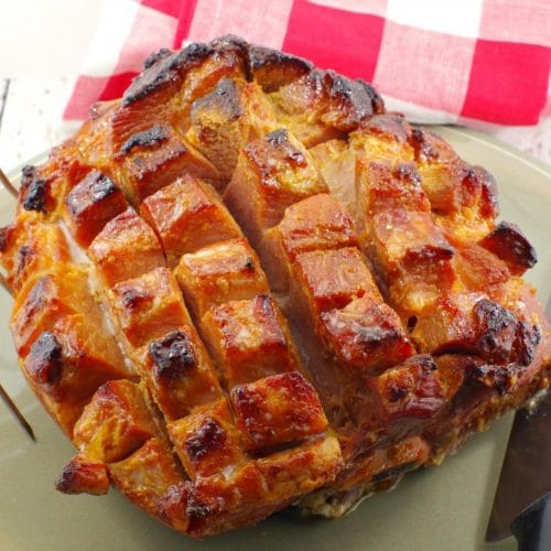 Picnic Ham with Glaze | Easter Ham - Food Meanderings