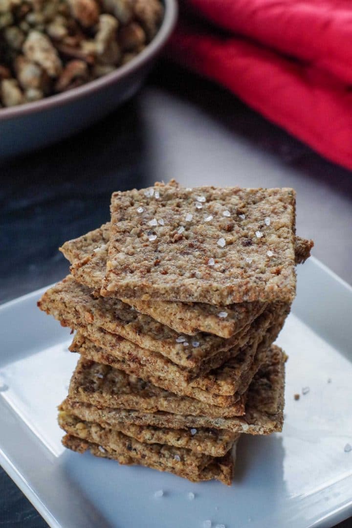 Leftover Stuffing Crackers - Food Meanderings