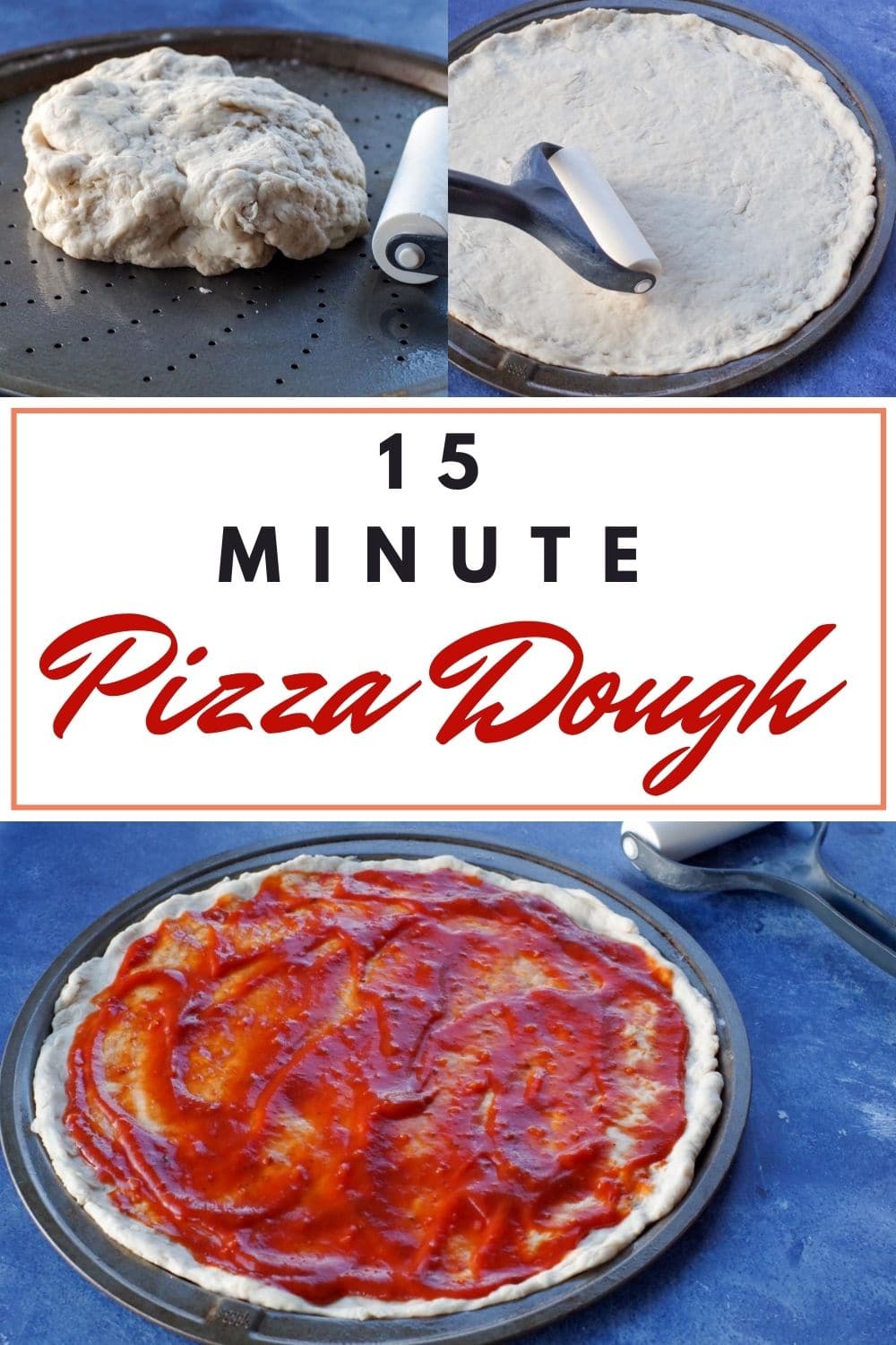 15 Minute Pizza Dough - Food Meanderings