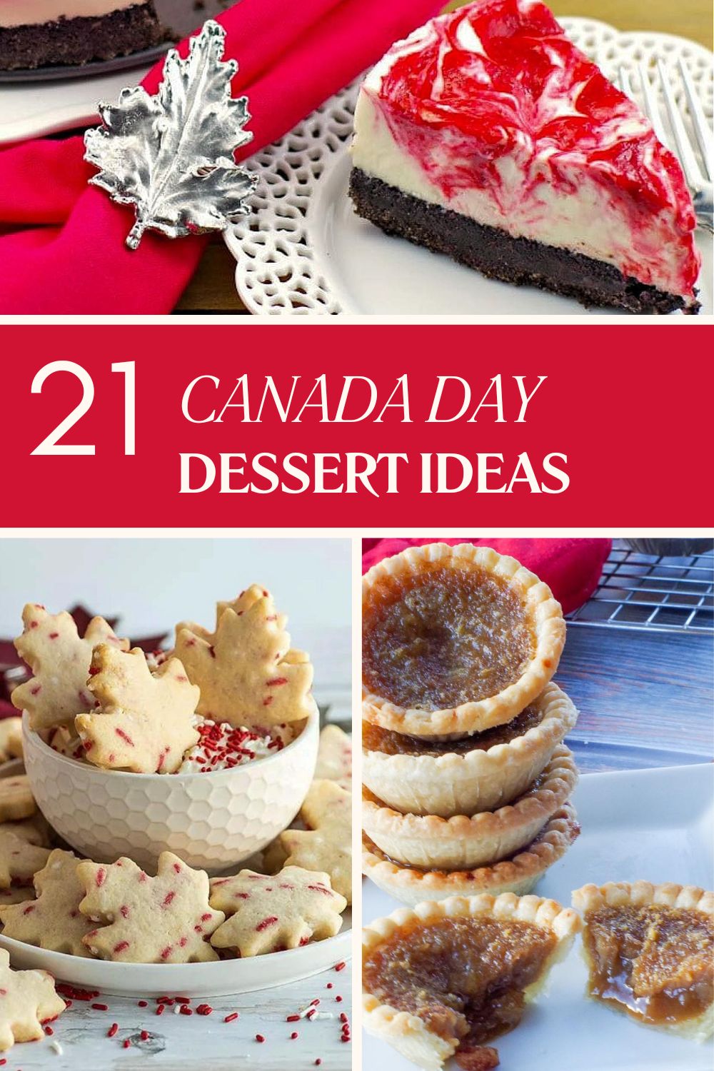 21 Canada Day Desserts - Food Meanderings