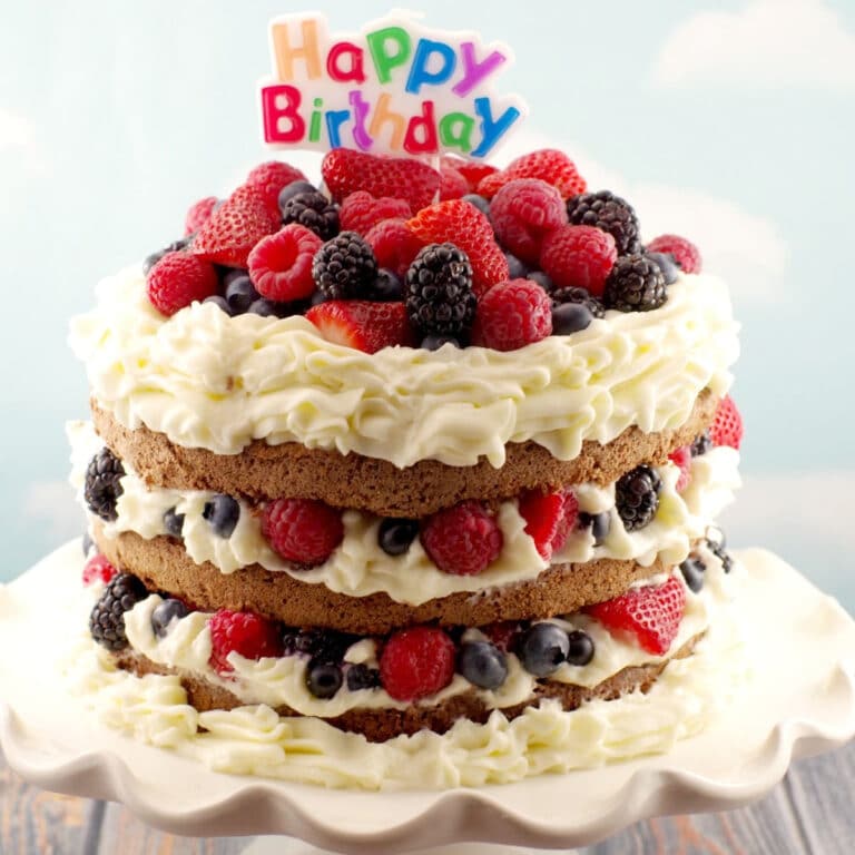 Chocolate Genoise Sponge Cake (Italian) - Food Meanderings