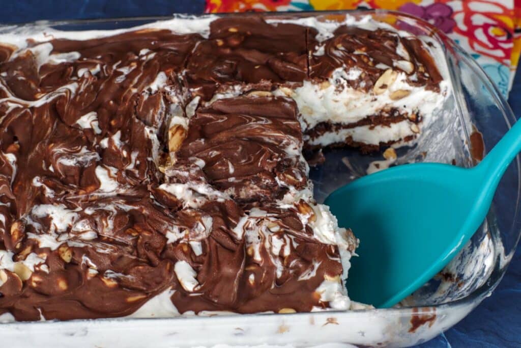 Easy Buster Bar Ice Cream Cake- Food Meanderings
