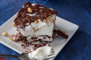 Easy Buster Bar Ice Cream Cake- Food Meanderings