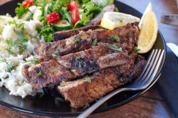 Grilled Greek Ribs - Food Meanderings