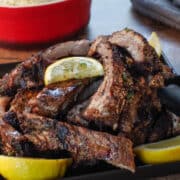 Grilled Greek Ribs - Food Meanderings