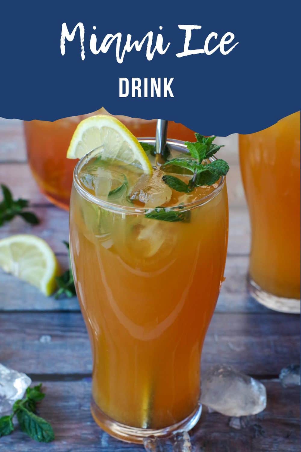 Miami Ice drink (non alcoholic) - Food Meanderings