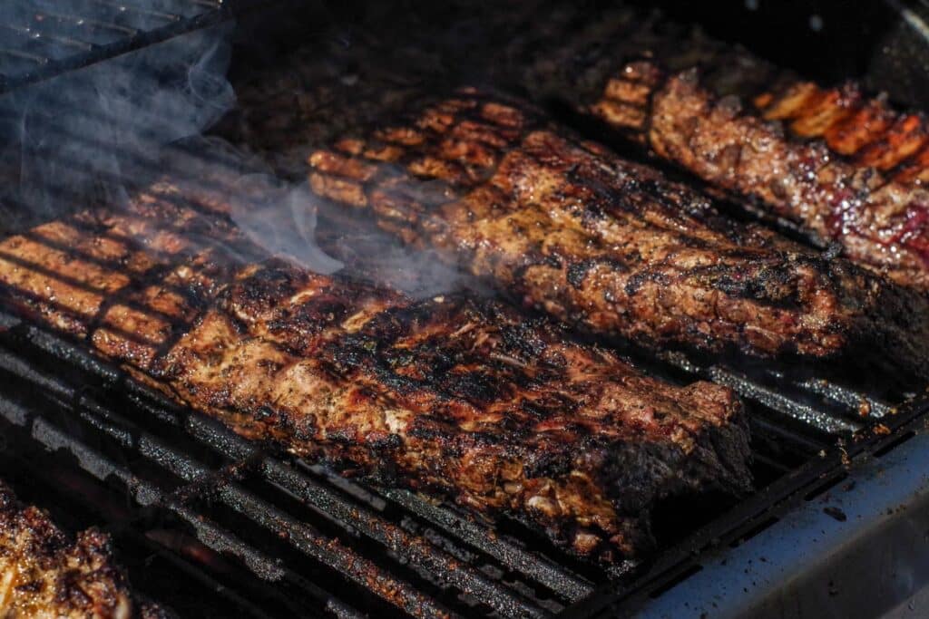 Grilled Greek Ribs - Food Meanderings