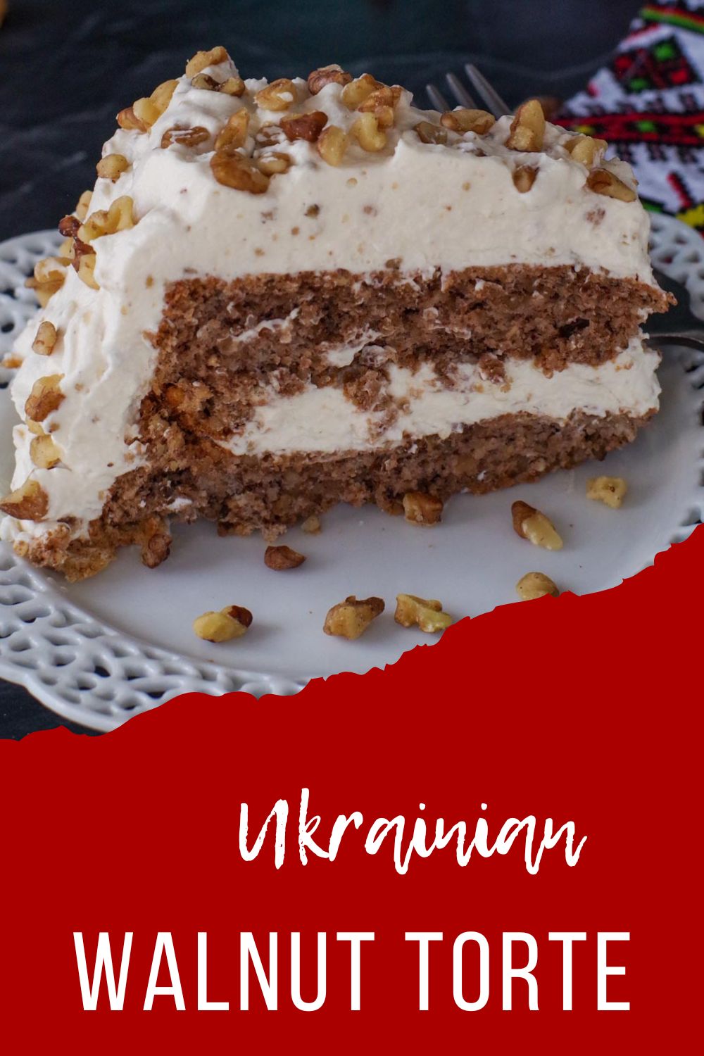 Ukrainian Walnut Torte (with photo instructions)- Food Meanderings