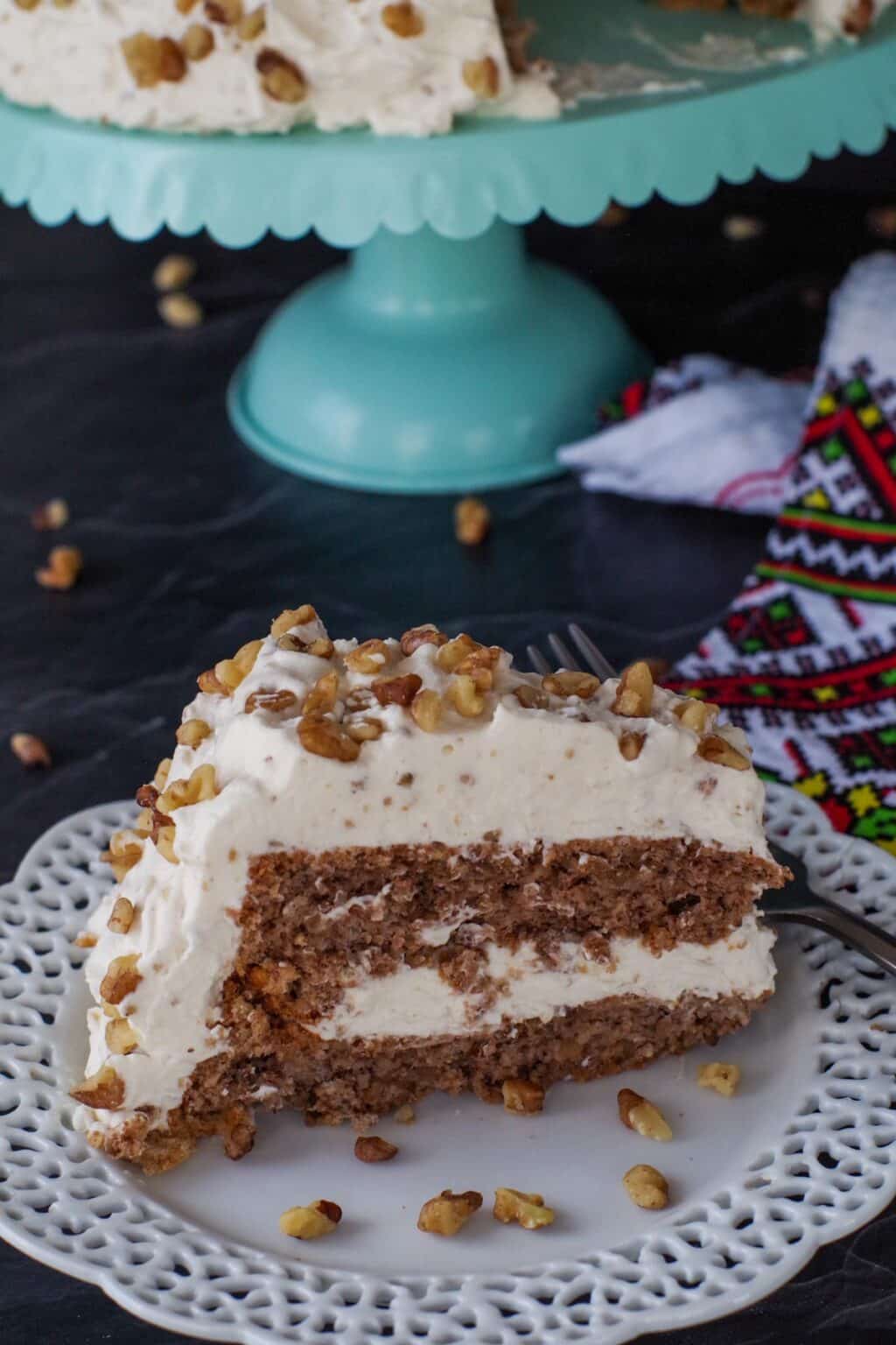 Ukrainian Walnut Torte (with photo instructions)- Food Meanderings