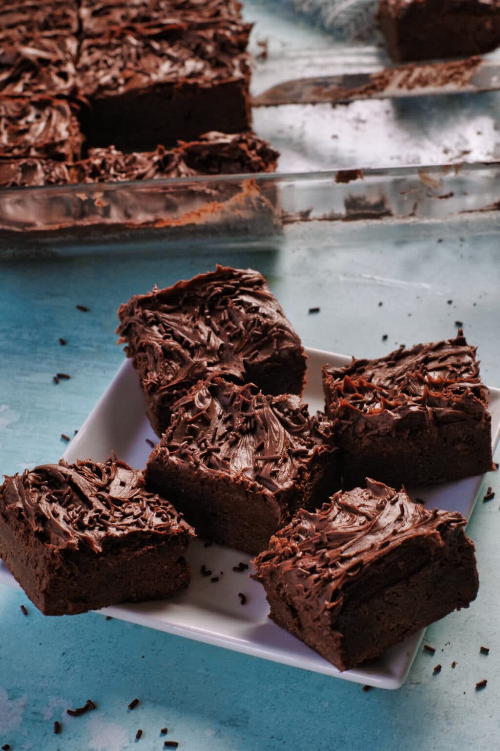 Chocoholic Chocolate Squares - Food Meanderings