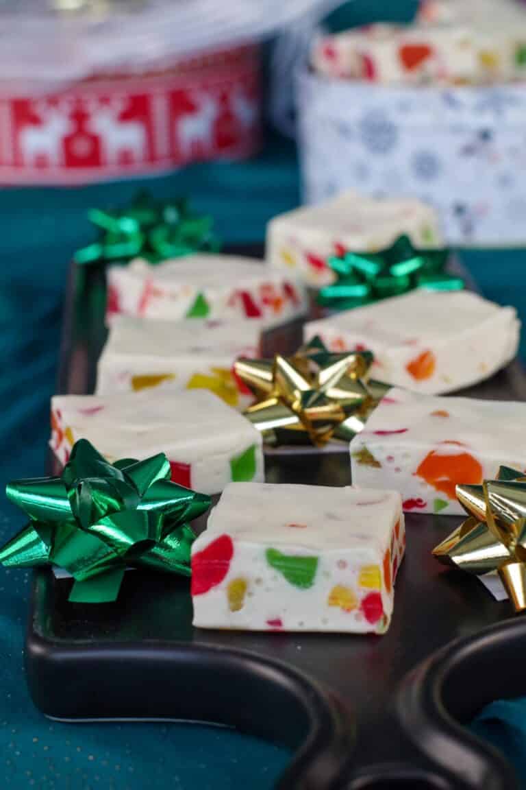 Christmas Nougat (with jujubes) - Food Meanderings
