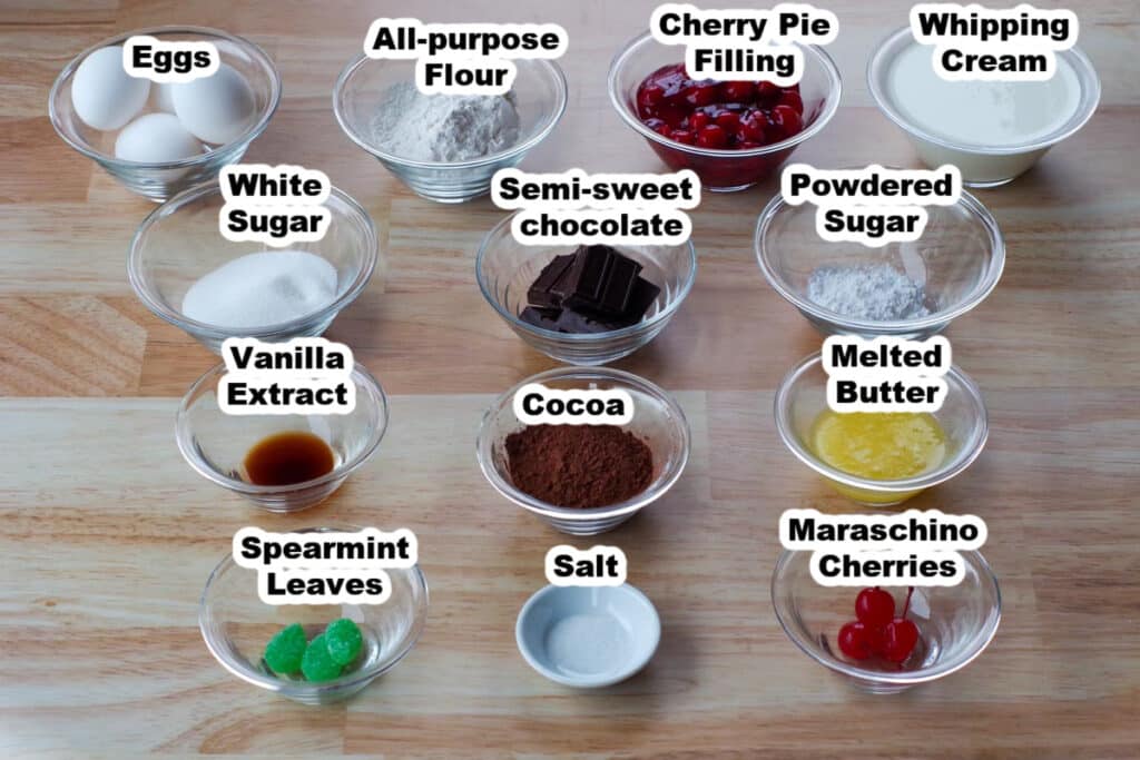 Black Forest Yule Log Cake - Food Meanderings