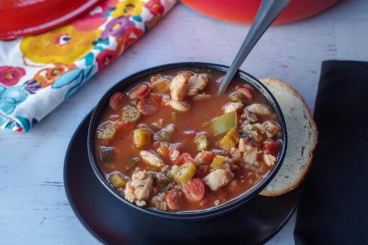 Chicken Gumbo Soup Recipe - Food Meanderings
