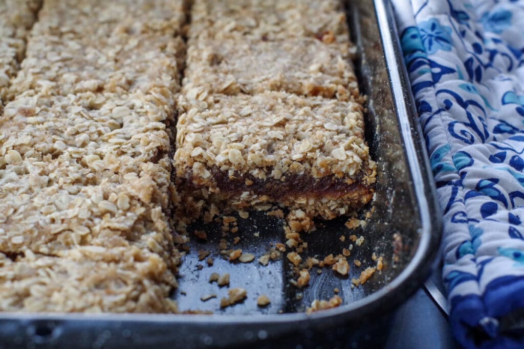 Matrimonial Cake (Date Slice) - Food Meanderings