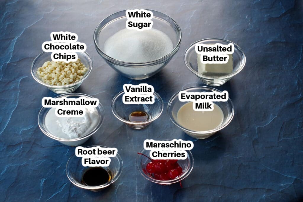 Easy Root Beer Float Fudge - Food Meanderings