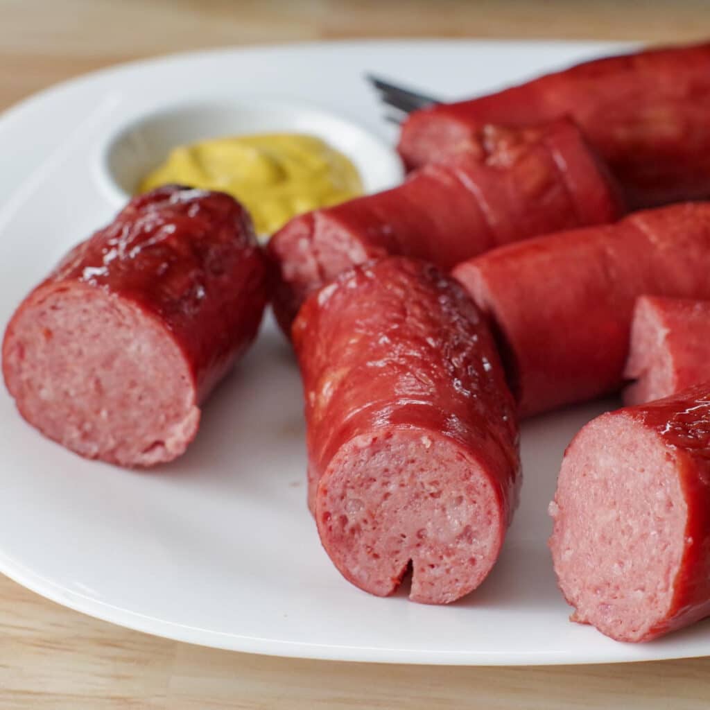 Air Fryer Kielbasa (Kovbasa) - Food Meanderings
