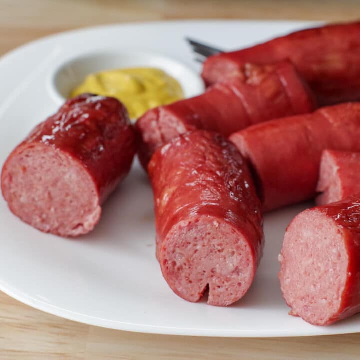 Air Fryer Kielbasa (Kovbasa) - Food Meanderings