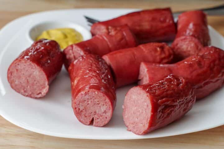 Air Fryer Kielbasa (Kovbasa) - Food Meanderings