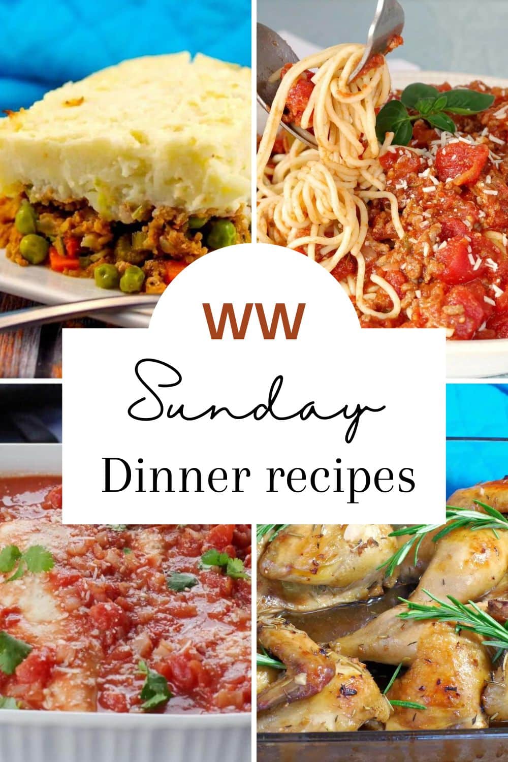 WW sunday dinner recipes- Food Meanderings