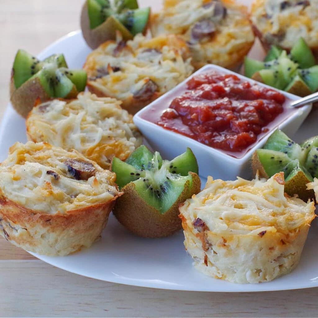 Maple Sausage Brunch bites | breakfast potluck idea - Food Meanderings