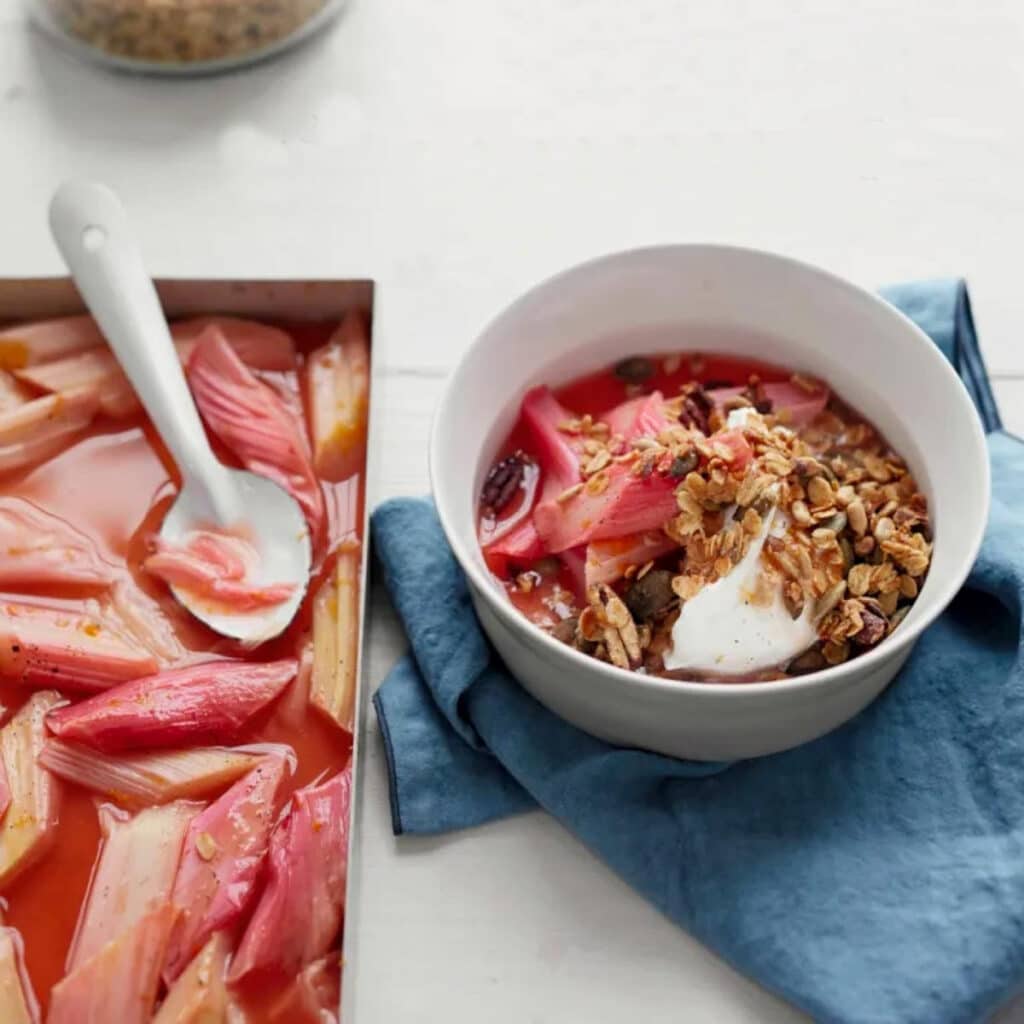 Rhubarb breakfast recipes - Food Meanderings