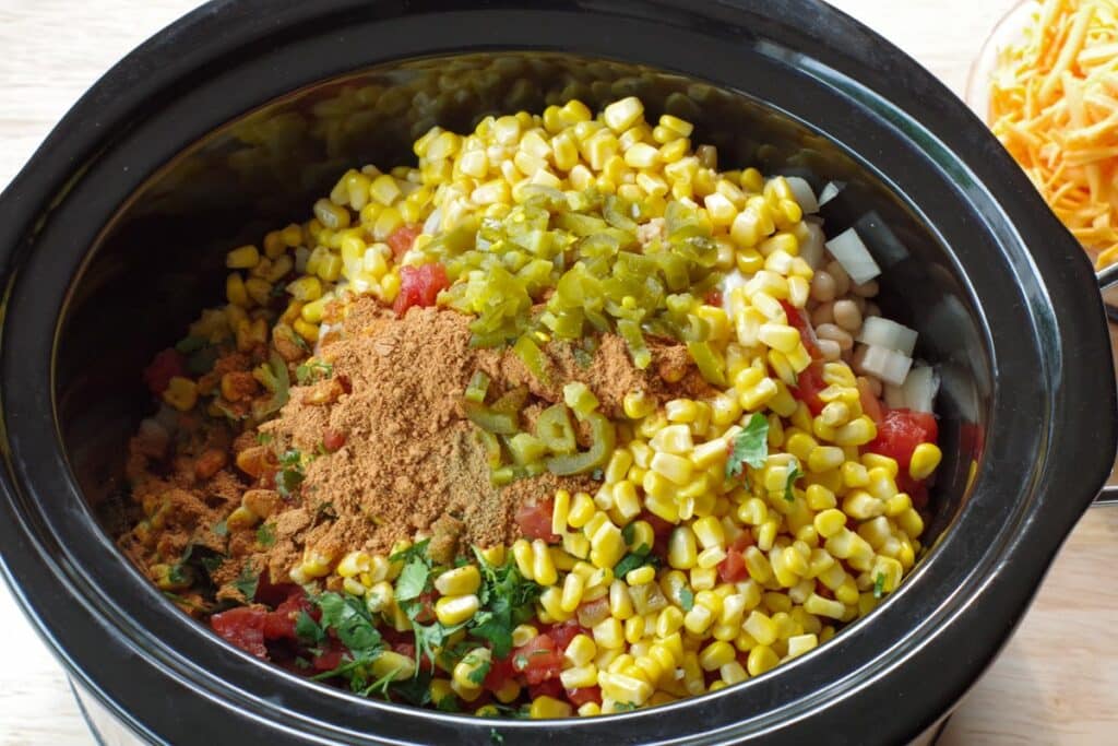 Easy Slow Cooker Cowboy Casserole - Food Meanderings